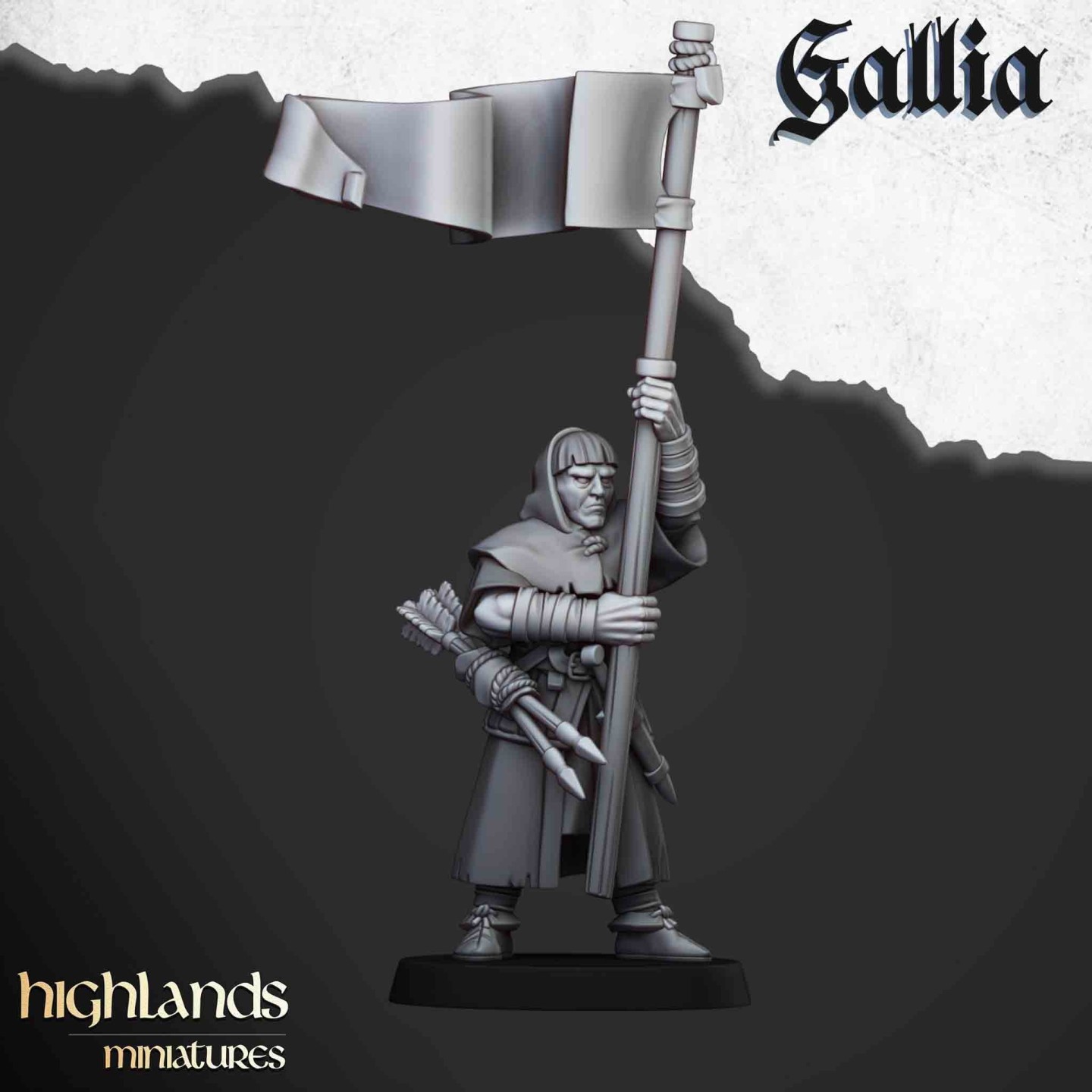 20 arqueros de gallia, regimiento_28mm
